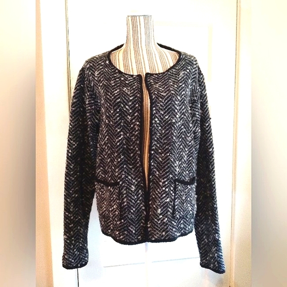 cocogio | Sweaters | Italian Cocogio Wool Blend Cardigan Xl Nwot | Poshmark